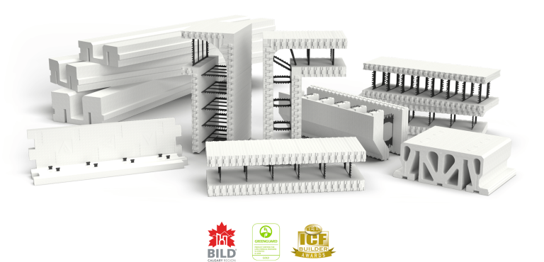 Amvic™ ICF Blocks: Buy R22 & R30 Insulated Concrete Forms