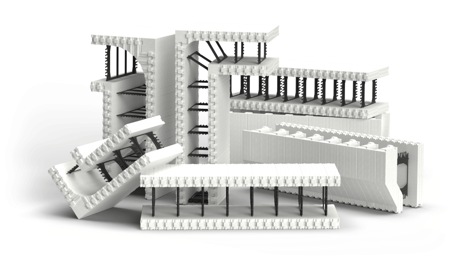 Amvic™ ICF Blocks: Buy R22 & R30 Insulated Concrete Forms